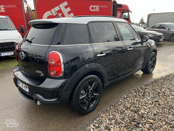 Black MINI Countryman 2011 in Taurage, with an engine capacity of 2.00 L and mileage of 220 thousand km for 6250 €, photo 4 on AUTOMOTO.COM.LV