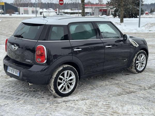 Black MINI Countryman 2011 in Taurage, with an engine capacity of 1.60 L and mileage of 259 thousand km for 4200 €, photo 5 on AUTOMOTO.COM.LV