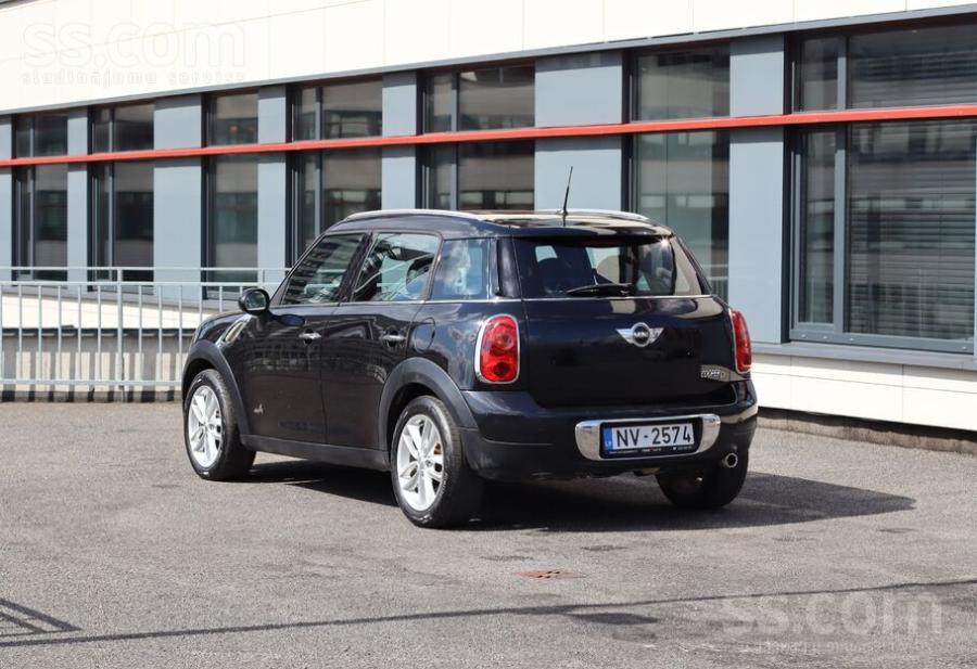 Melns MINI Countryman 2011 Rīga, ar dzinēja tilpumu 2.00 L un nobraukumu 202 tūkst. km par 4980 €, foto 5 vietnē AUTOMOTO.COM.LV