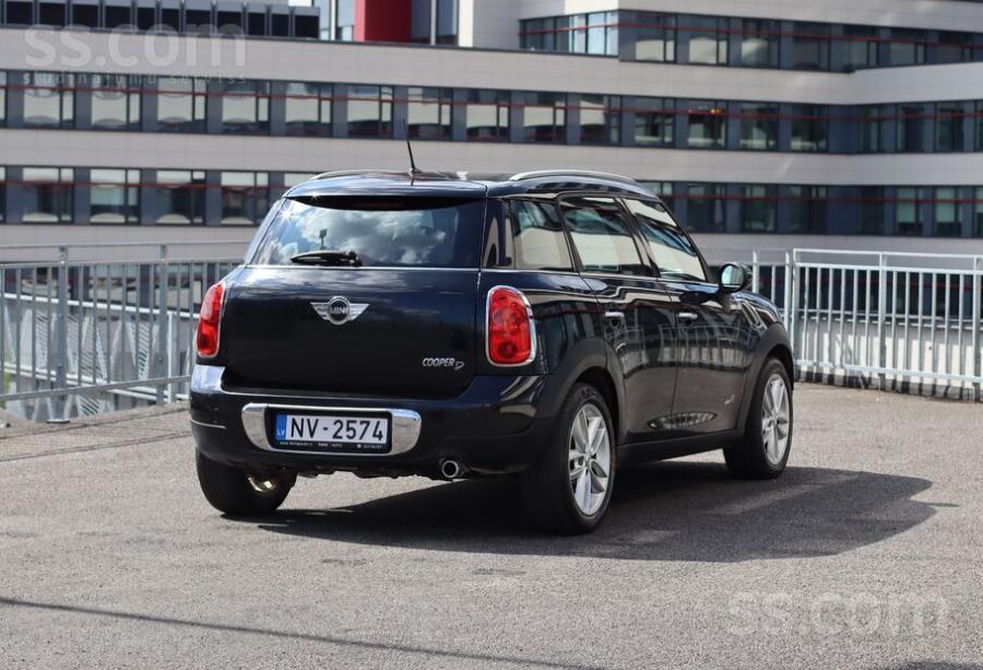 Melns MINI Countryman 2011 Rīga, ar dzinēja tilpumu 2.00 L un nobraukumu 202 tūkst. km par 4980 €, foto 7 vietnē AUTOMOTO.COM.LV
