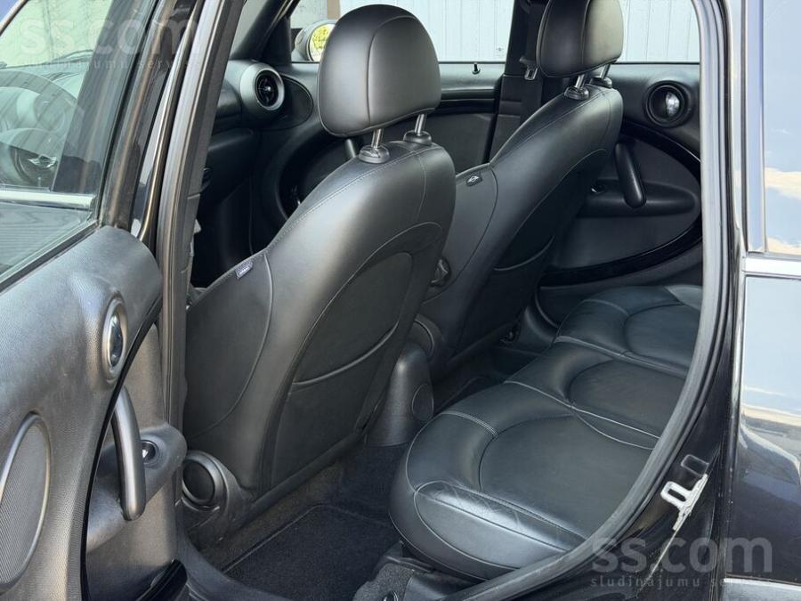 Melns MINI Countryman 2011 Rīga, ar dzinēja tilpumu 2.00 L un nobraukumu 202 tūkst. km par 4980 €, foto 10 vietnē AUTOMOTO.COM.LV