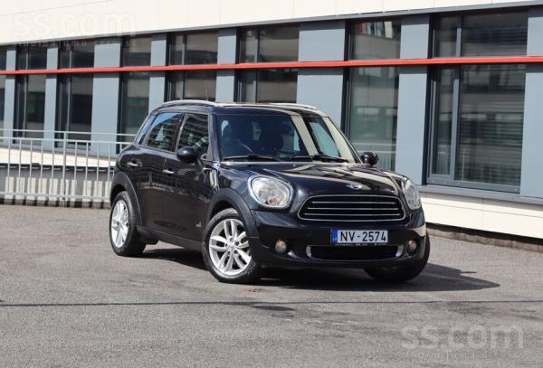 Melns MINI Countryman 2011 Rīga, ar dzinēja tilpumu 2.00 L un nobraukumu 202 tūkst. km par 4980 €, foto 1 vietnē AUTOMOTO.COM.LV