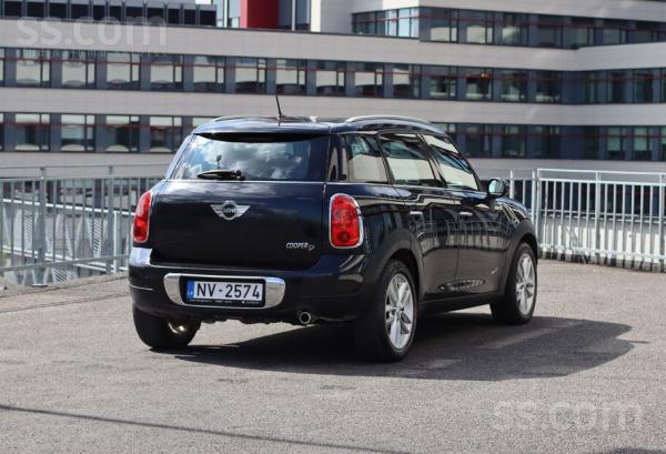 Melns MINI Countryman 2011 Rīga, ar dzinēja tilpumu 2.00 L un nobraukumu 202 tūkst. km par 4980 €, foto 6 vietnē AUTOMOTO.COM.LV