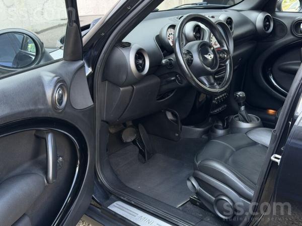 Melns MINI Countryman 2011 Rīga, ar dzinēja tilpumu 2.00 L un nobraukumu 202 tūkst. km par 4980 €, foto 7 vietnē AUTOMOTO.COM.LV
