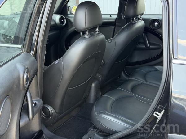 Melns MINI Countryman 2011 Rīga, ar dzinēja tilpumu 2.00 L un nobraukumu 202 tūkst. km par 4980 €, foto 9 vietnē AUTOMOTO.COM.LV
