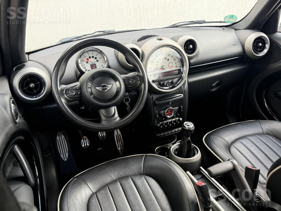Melns MINI Countryman 2011 Tukums, ar dzinēja tilpumu 2.00 L un nobraukumu 182 tūkst. km par 7299 €, foto 7 vietnē AUTOMOTO.COM.LV