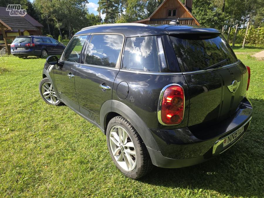 Black MINI Countryman 2011 in Klaipeda, with an engine capacity of 1.60 L and mileage of 228 thousand km for 5900 €, photo 34 on AUTOMOTO.COM.LV