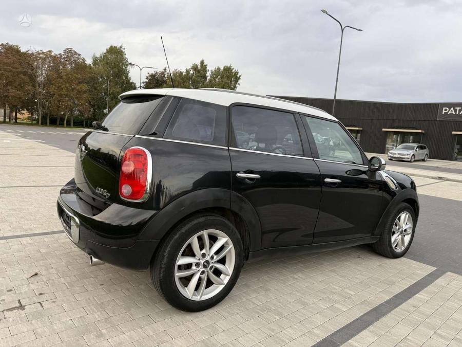 Melns MINI Countryman 2011 Šauļi, ar dzinēja tilpumu 2.00 L un nobraukumu 193 tūkst. km par 5150 €, foto 6 vietnē AUTOMOTO.COM.LV