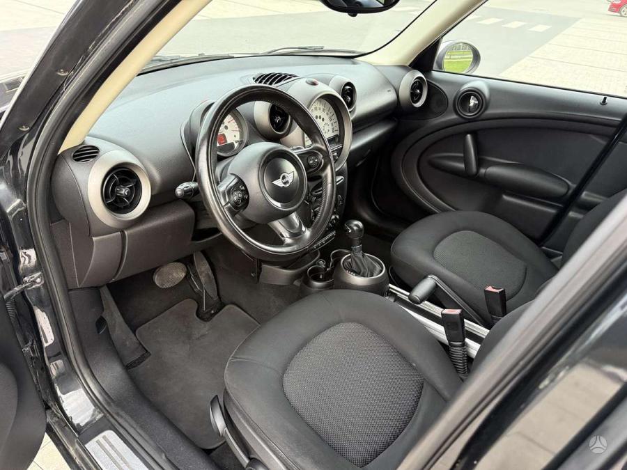 Melns MINI Countryman 2011 Šauļi, ar dzinēja tilpumu 2.00 L un nobraukumu 193 tūkst. km par 5150 €, foto 13 vietnē AUTOMOTO.COM.LV