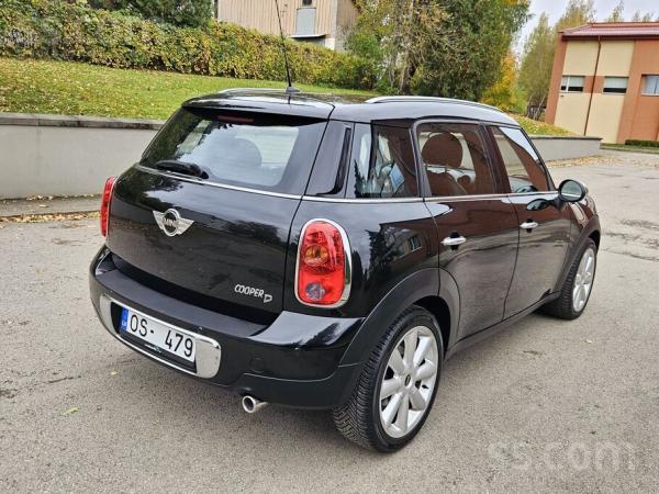 MINI Countryman 2011 JÄkabpils vietnÄ Melns MINI Countryman 2011 JÄkabpils, ar dzinÄja tilpumu 1.60 L un nobraukumu 168 tÅ«kst. km par 6990 ā¬, foto 8 vietnÄ AUTOMOTO.COM.LV