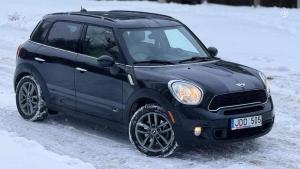 Melns MINI Countryman 2012 Viļņa, ar dzinēja tilpumu 1.60 L un nobraukumu 141 tūkst. km par 6900 €, foto  vietnē AUTOMOTO.COM.LV