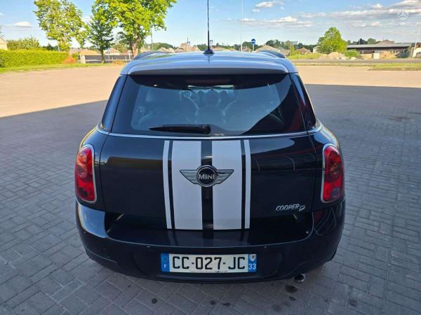Black MINI Countryman 2012 in Taurage, with an engine capacity of 1.60 L and mileage of 200 thousand km for 5499 €, photo 9 on AUTOMOTO.COM.LV