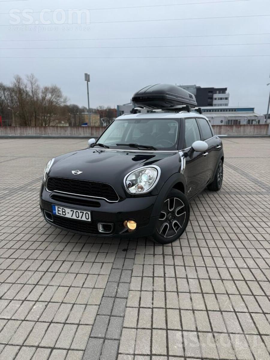 Melns MINI Countryman 2013 Rīga, ar dzinēja tilpumu 2.00 L un nobraukumu 95 tūkst. km par 19800 €, foto 1 vietnē AUTOMOTO.COM.LV