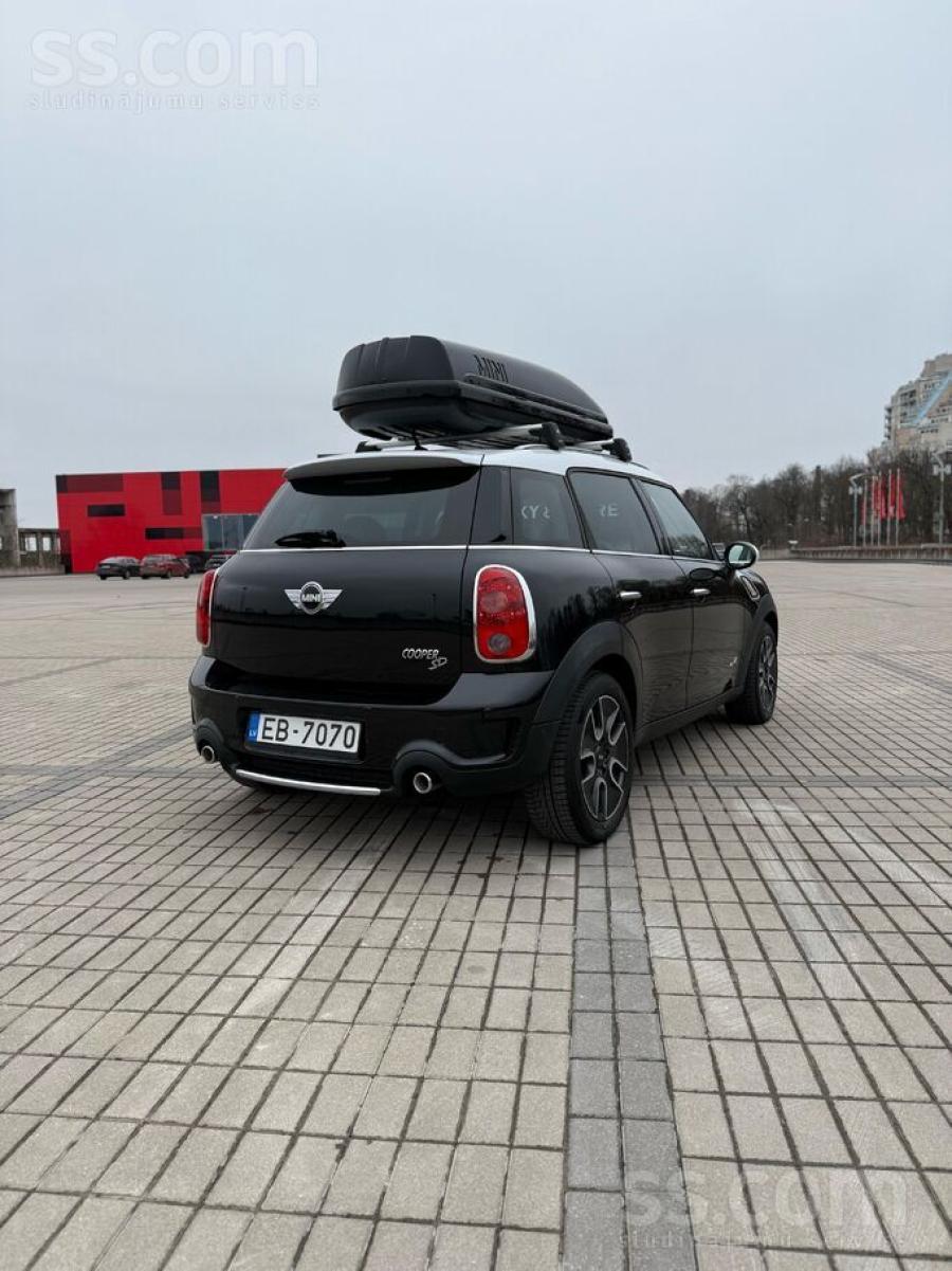 Melns MINI Countryman 2013 Rīga, ar dzinēja tilpumu 2.00 L un nobraukumu 95 tūkst. km par 19800 €, foto 5 vietnē AUTOMOTO.COM.LV