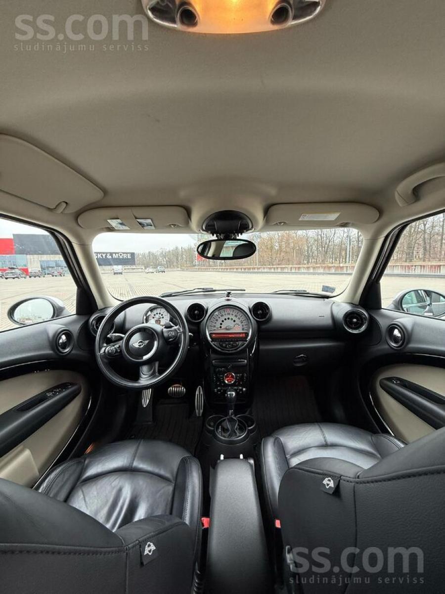 Melns MINI Countryman 2013 Rīga, ar dzinēja tilpumu 2.00 L un nobraukumu 95 tūkst. km par 19800 €, foto 7 vietnē AUTOMOTO.COM.LV