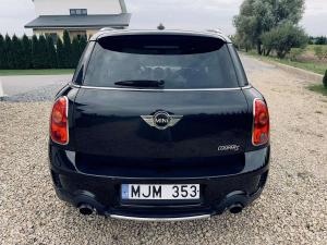 Black MINI Countryman 2013 in Alytus, with an engine capacity of 1.60 L and mileage of 204 thousand km for 7490 €, photo 7 on AUTOMOTO.COM.LV
