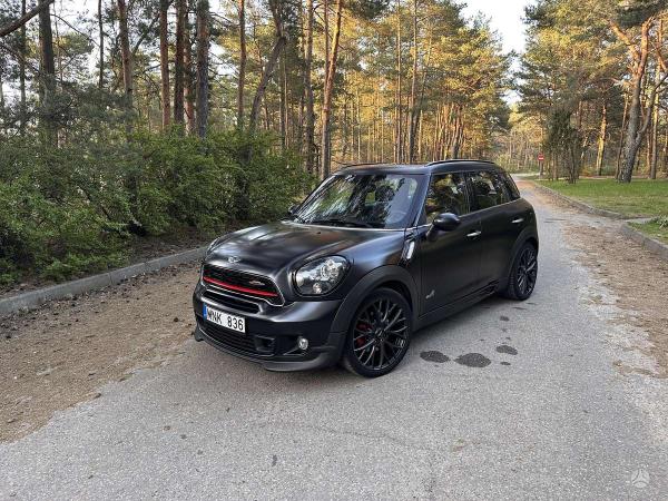 Melns MINI Countryman 2015 Kauņa, ar dzinēja tilpumu 1.60 L un nobraukumu 220 tūkst. km par 11900 €, foto 1 vietnē AUTOMOTO.COM.LV