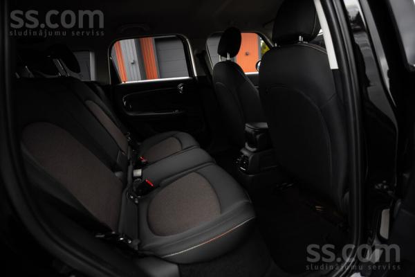 Black MINI Countryman 2017 in Jelgava, with an engine capacity of 1.50 L and mileage of 0 thousand km for 11700 €, photo 10 on AUTOMOTO.COM.LV