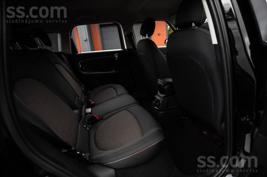 Black MINI Countryman 2017 in Jelgava, with an engine capacity of 1.50 L and mileage of 0 thousand km for 11700 €, photo 10 on AUTOMOTO.COM.LV