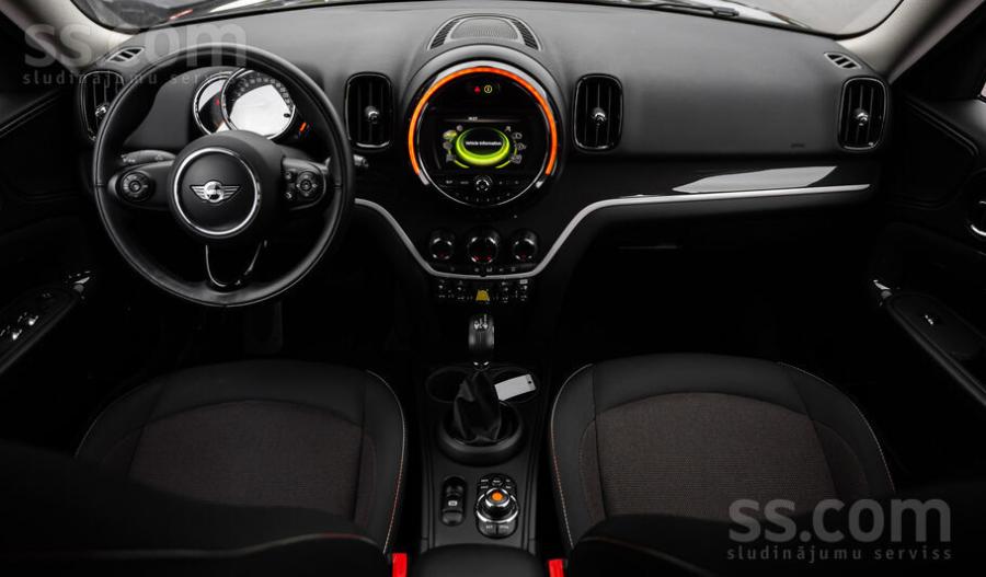 Black MINI Countryman 2017 in Jelgava, with an engine capacity of 1.50 L and mileage of 0 thousand km for 11700 €, photo 12 on AUTOMOTO.COM.LV