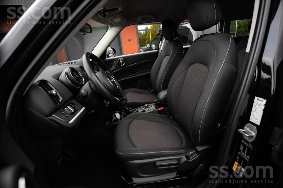 Black MINI Countryman 2017 in Jelgava, with an engine capacity of 1.50 L and mileage of 0 thousand km for 11700 €, photo 16 on AUTOMOTO.COM.LV