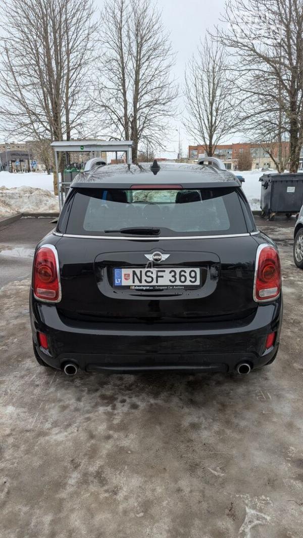 Melns MINI Countryman 2018 Klaipėda, ar dzinēja tilpumu 2.00 L un nobraukumu 107 tūkst. km par 16900 €, foto 7 vietnē AUTOMOTO.COM.LV