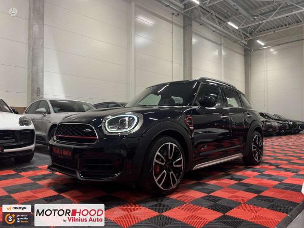 Black MINI Countryman 2021 in Vilnius, with an engine capacity of 2.00 L and mileage of 56 thousand km for 30880 €, photo 1 on AUTOMOTO.COM.LV
