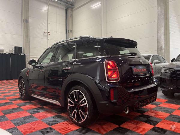 Black MINI Countryman 2021 in Vilnius, with an engine capacity of 2.00 L and mileage of 56 thousand km for 30880 €, photo 6 on AUTOMOTO.COM.LV