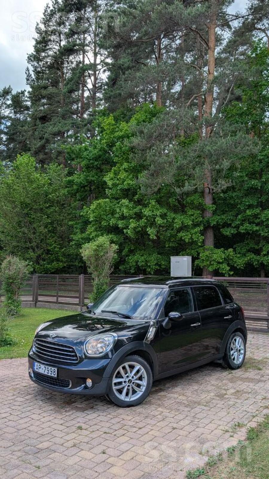 Melns MINI Countryman 2010 Jelgava, ar dzinēja tilpumu 1.60 L un nobraukumu 244 tūkst. km par 6000 €, foto 1 vietnē AUTOMOTO.COM.LV