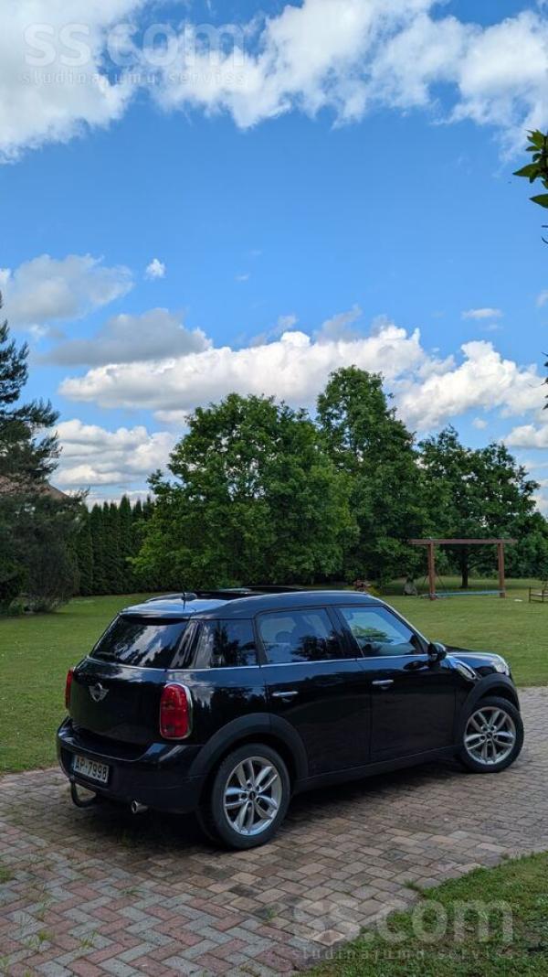 Melns MINI Countryman 2010 Jelgava, ar dzinēja tilpumu 1.60 L un nobraukumu 244 tūkst. km par 6000 €, foto 8 vietnē AUTOMOTO.COM.LV