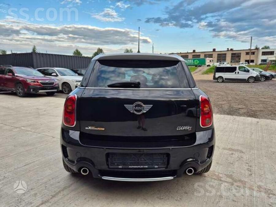 Melns MINI Countryman 2010 Daugavpils, ar dzinēja tilpumu 1.60 L un nobraukumu 239 tūkst. km par 5450 €, foto 8 vietnē AUTOMOTO.COM.LV