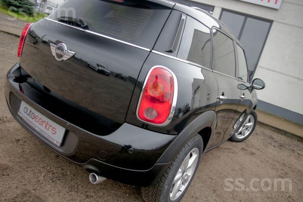 Melns MINI Countryman 2011 Tukums, ar dzinēja tilpumu 1.60 L un nobraukumu 286 tūkst. km par 4494 €, foto 8 vietnē AUTOMOTO.COM.LV