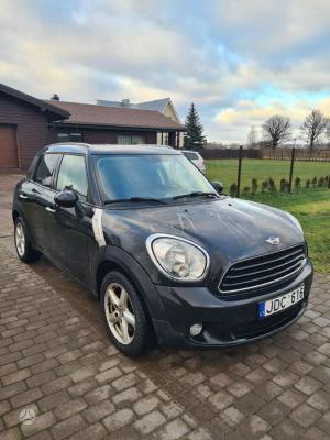 Melns MINI Countryman 2011 Kaišiadorys, ar dzinēja tilpumu 1.60 L un nobraukumu 279 tūkst. km par 4250 €, foto  vietnē AUTOMOTO.COM.LV