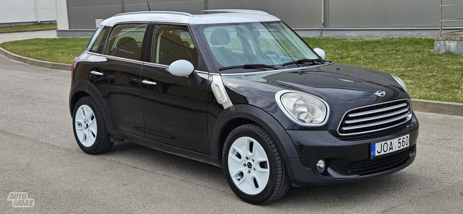 Melns MINI Countryman 2011 Kauņa, ar dzinēja tilpumu 1.60 L un nobraukumu 259 tūkst. km par 4240 €, foto 1 vietnē AUTOMOTO.COM.LV