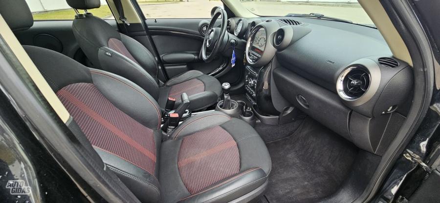 Melns MINI Countryman 2011 Kauņa, ar dzinēja tilpumu 1.60 L un nobraukumu 259 tūkst. km par 4240 €, foto 9 vietnē AUTOMOTO.COM.LV