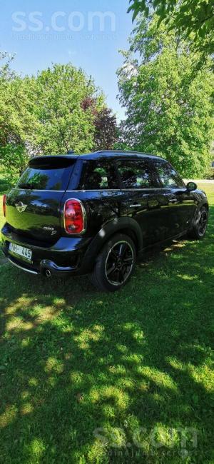 Melns MINI Countryman 2011 Aizkraukle, ar dzinēja tilpumu 2.00 L un nobraukumu 180 tūkst. km par 6500 €, foto 3 vietnē AUTOMOTO.COM.LV