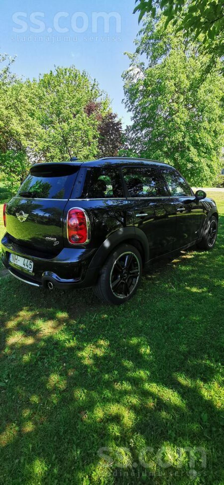 Melns MINI Countryman 2011 Aizkraukle, ar dzinēja tilpumu 2.00 L un nobraukumu 180 tūkst. km par 6500 €, foto 3 vietnē AUTOMOTO.COM.LV