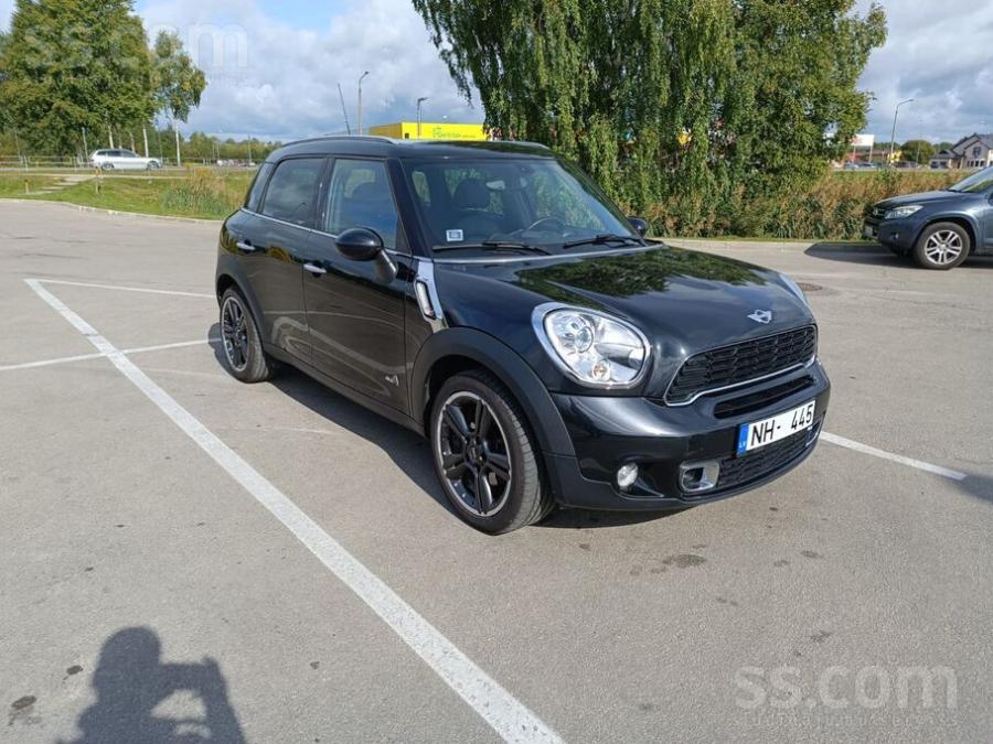 Melns MINI Countryman 2011 Aizkraukle, ar dzinēja tilpumu 2.00 L un nobraukumu 180 tūkst. km par 6500 €, foto 7 vietnē AUTOMOTO.COM.LV