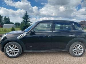 Black MINI Countryman 2011 in Ogre, with an engine capacity of 2.00 L and mileage of 201 thousand km for 6000 €, photo 9 on AUTOMOTO.COM.LV