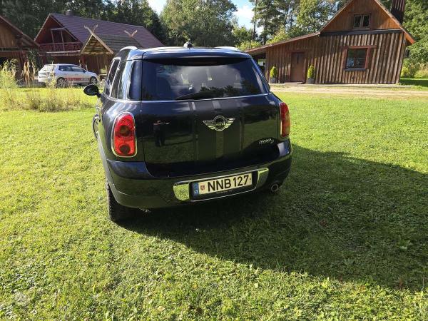 Мини Кантримен 2011 в Клайпеда на AUTOMOTO.COM.LV Черный Мини Кантримен 2011 в Клайпеда, объемом двигателя 1.60 л и пробегом 228 тыс. км за 6200 €, фото 6 на AUTOMOTO.COM.LV