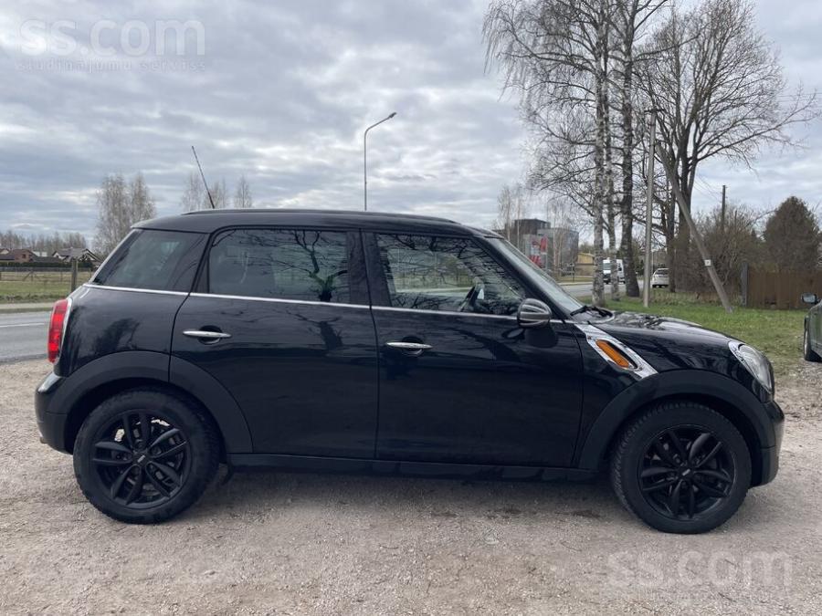 Melns MINI Countryman 2012 Rīga, ar dzinēja tilpumu 1.60 L un nobraukumu 315 tūkst. km par 4990 €, foto 7 vietnē AUTOMOTO.COM.LV