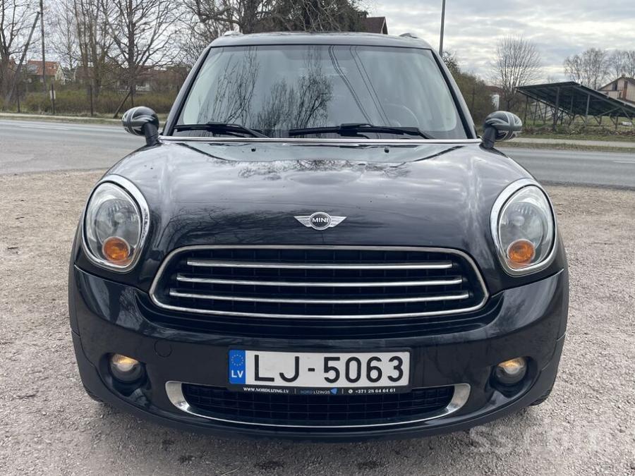 Melns MINI Countryman 2012 Rīga, ar dzinēja tilpumu 1.60 L un nobraukumu 315 tūkst. km par 4990 €, foto 9 vietnē AUTOMOTO.COM.LV