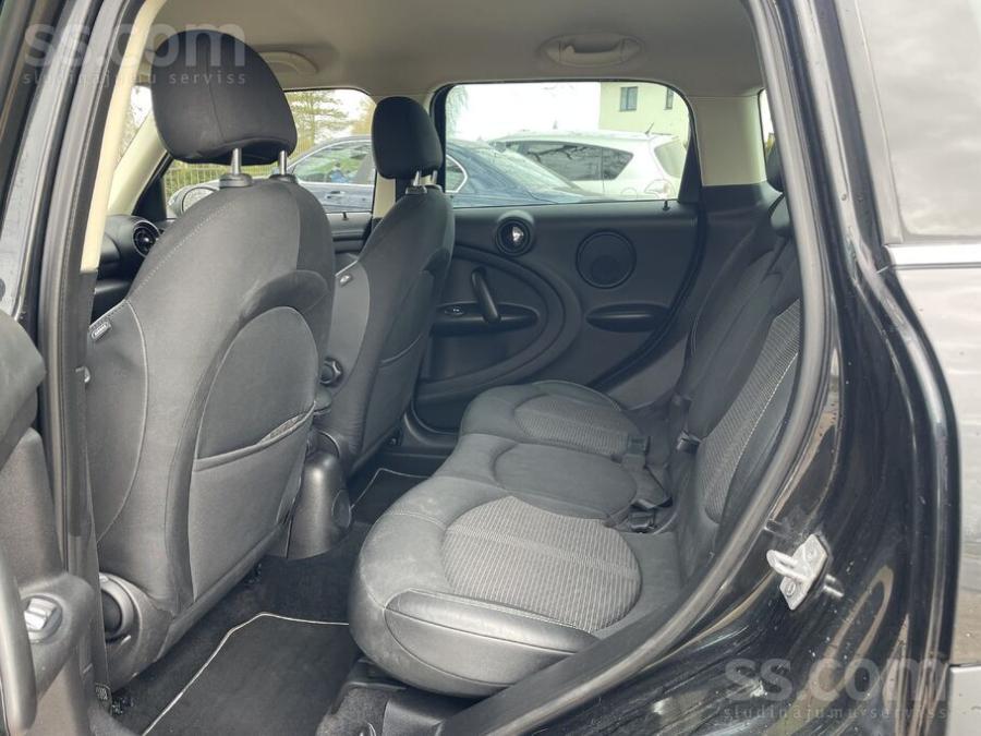 Melns MINI Countryman 2012 Rīga, ar dzinēja tilpumu 1.60 L un nobraukumu 315 tūkst. km par 4990 €, foto 13 vietnē AUTOMOTO.COM.LV