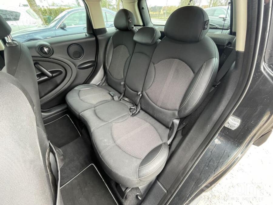 Melns MINI Countryman 2012 Rīga, ar dzinēja tilpumu 1.60 L un nobraukumu 315 tūkst. km par 4990 €, foto 14 vietnē AUTOMOTO.COM.LV