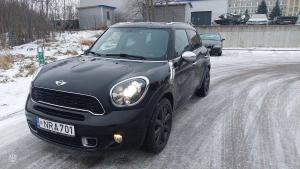 Black MINI Countryman 2013 in Vilnius, with an engine capacity of 2.00 L and mileage of 194 thousand km for 7200 €, photo  on AUTOMOTO.COM.LV
