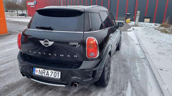 Melns MINI Countryman 2013 Viļņa, ar dzinēja tilpumu 2.00 L un nobraukumu 194 tūkst. km par 7200 €, foto 3 vietnē AUTOMOTO.COM.LV