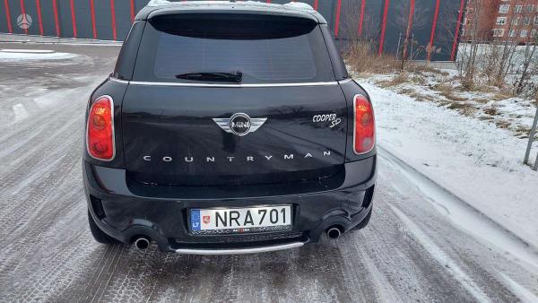 Melns MINI Countryman 2013 Viļņa, ar dzinēja tilpumu 2.00 L un nobraukumu 194 tūkst. km par 7200 €, foto 5 vietnē AUTOMOTO.COM.LV