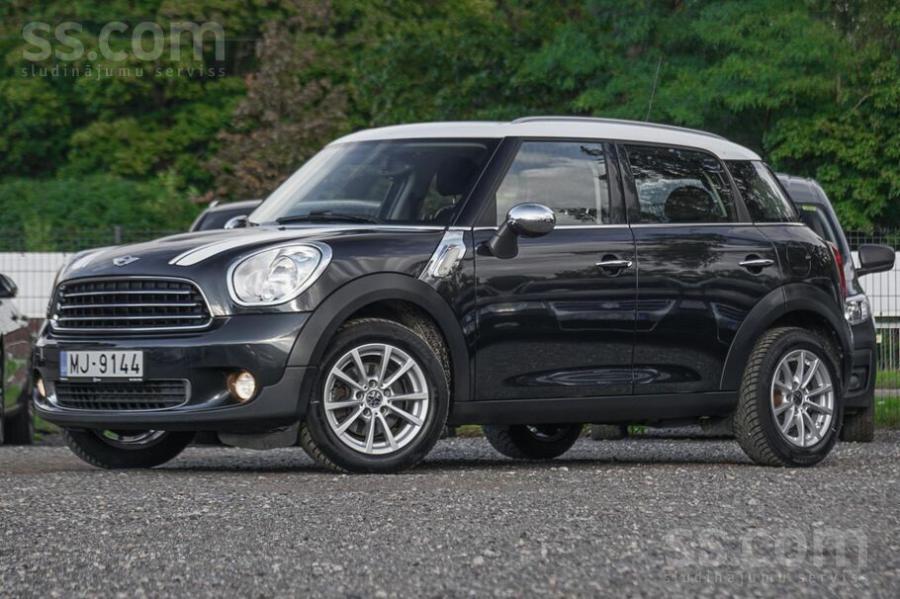 Melns MINI Countryman 2013 Rīga, ar dzinēja tilpumu 2.00 L un nobraukumu 238 tūkst. km par 5590 €, foto 1 vietnē AUTOMOTO.COM.LV
