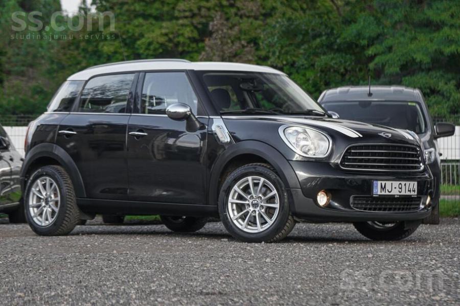Melns MINI Countryman 2013 Rīga, ar dzinēja tilpumu 2.00 L un nobraukumu 238 tūkst. km par 5590 €, foto 3 vietnē AUTOMOTO.COM.LV