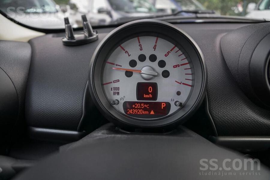 Melns MINI Countryman 2013 Rīga, ar dzinēja tilpumu 2.00 L un nobraukumu 238 tūkst. km par 5590 €, foto 12 vietnē AUTOMOTO.COM.LV